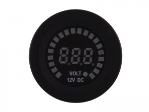 12V Volt Meter - Dual Analogue & Digital Display | 12 Volt Planet